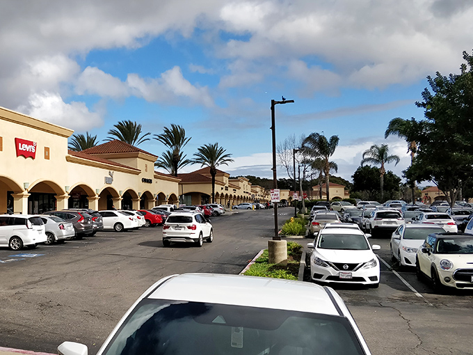 Spanish-style elegance meets outlet shopping efficiency where Ventura County's beauty enhances every retail discovery.