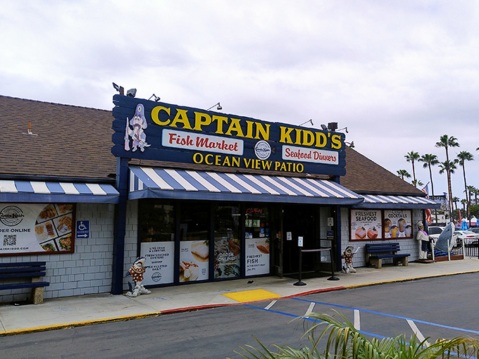 The pirate theme isn't just cute marketing - it's a treasure map leading to seriously fresh catches.