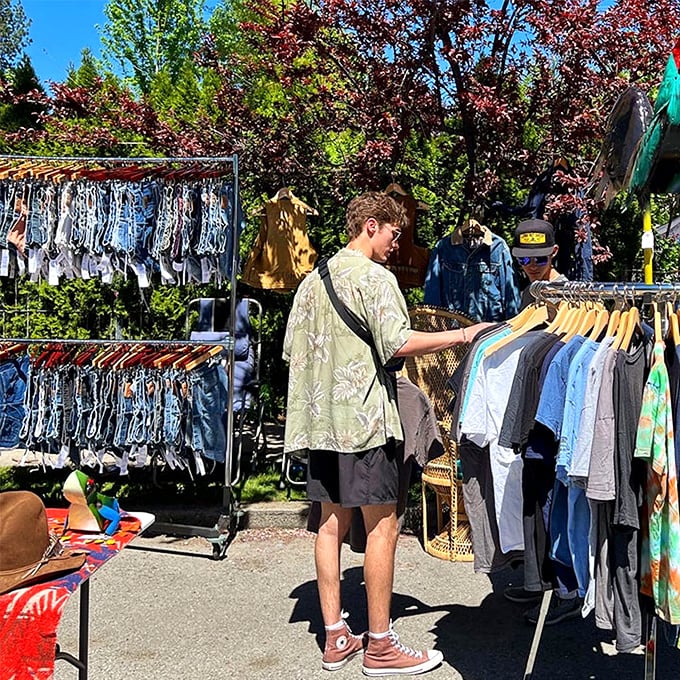 Coeur d'Alene offers scenic charm as you stroll through and enjoy your bargain-hunting adventures up north.