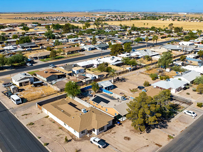 Coolidge's main street looks like the perfect setting for a feel-good movie about small-town life.