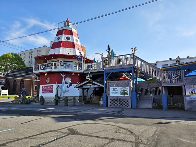 Cooper's famous lighthouse building is impossible to miss, a Scranton landmark that's fed generations of families.