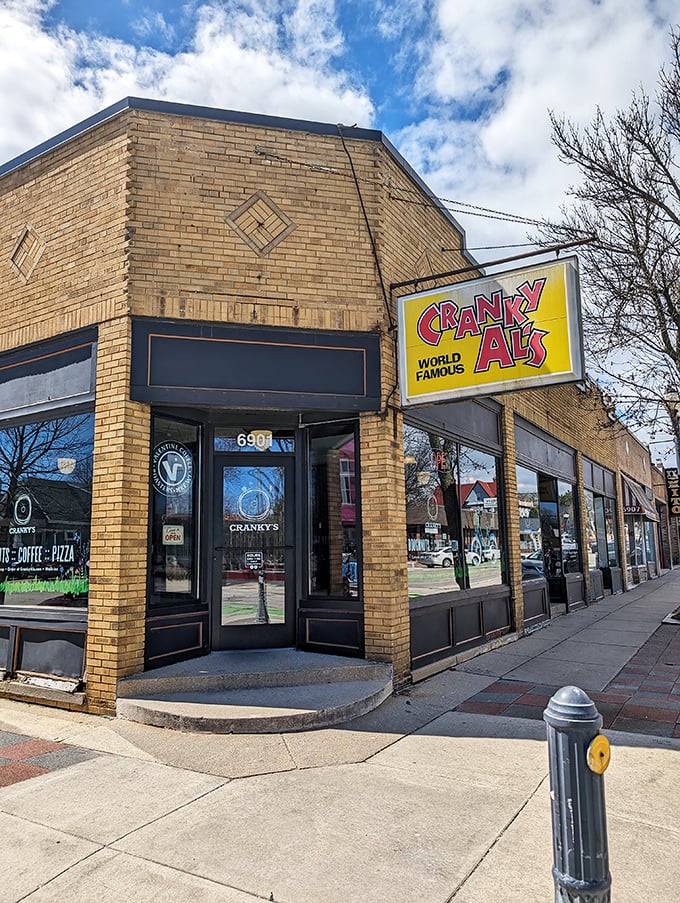 Cranky Al's corner spot in Wauwatosa proves nothing brings joy like a "World Famous" sign and the donuts to back it up.