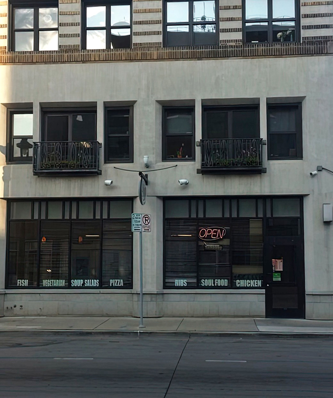 Daddy's downtown location puts soul food right where it belongs - in the heart of the community.