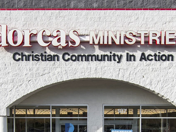 Dorcas doesn't whisper about good deeds&mdash;it shouts them from its storefront while offering fashion salvation to budget-conscious shoppers.