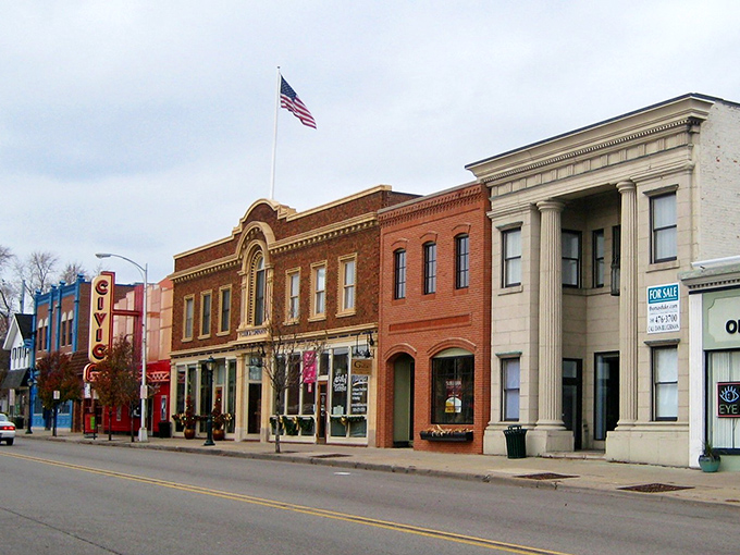 Step into Farmington, a classic American Main Street where the buildings tell stories without saying a word.