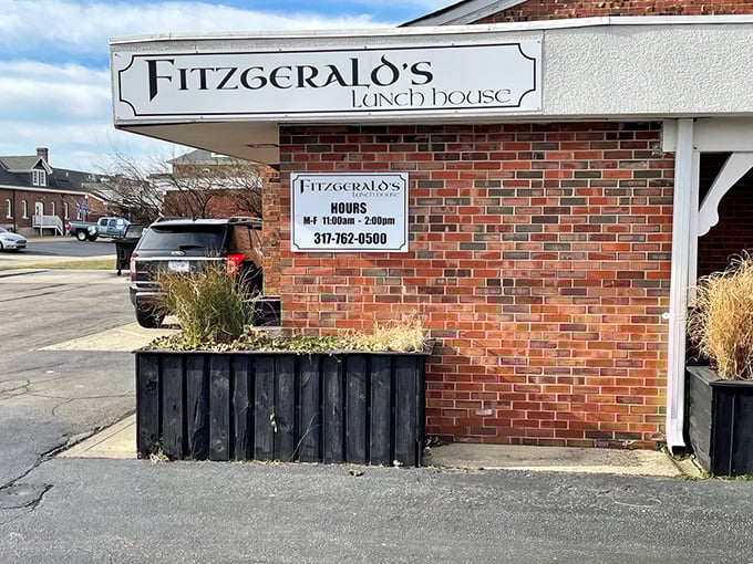Fitzgerald's Lunch House: Hiding in plain brick sight! This unassuming lunch counter serves sandwiches that would make your grandmother proud.