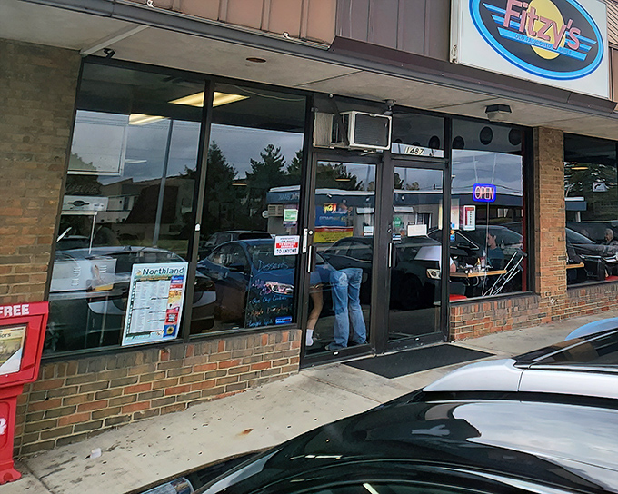 Fitzy's storefront might not win beauty contests, but what happens inside those doors will make your taste buds stand at attention.