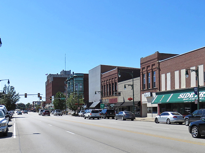 Galesburg's Victorian elegance stands proud on Seminary Street, where railroad history meets modern retirement affordability.