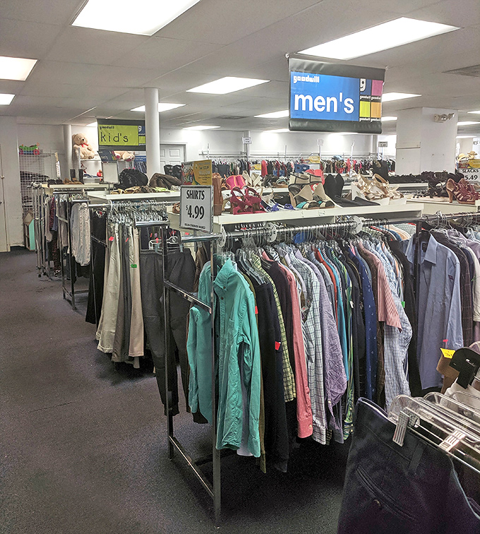 That classic Goodwill blue signals more than just deals&mdash;it represents community support and smart shopping combined perfectly together.