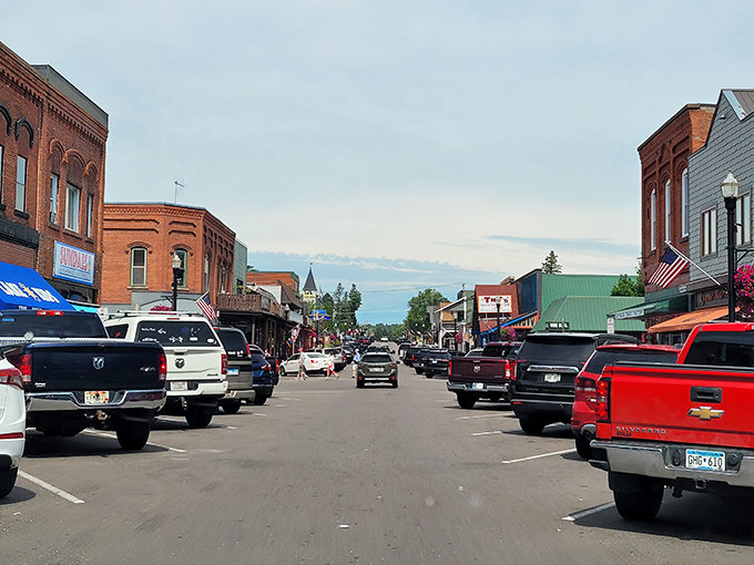 Downtown Hayward isn't just a street&mdash;it's a living museum of Northwoods culture where pickup trucks are the preferred gallery viewers.