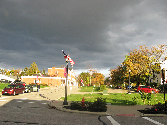 Hudson - Small-town squares done right, where community gatherings feel like Norman Rockwell scenes.