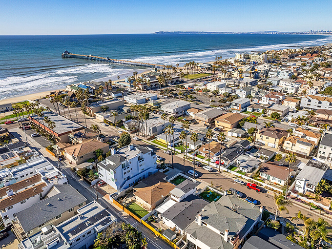 Imperial Beach's harbor channels create a boater's paradise where the morning light turns ordinary water into liquid gold.