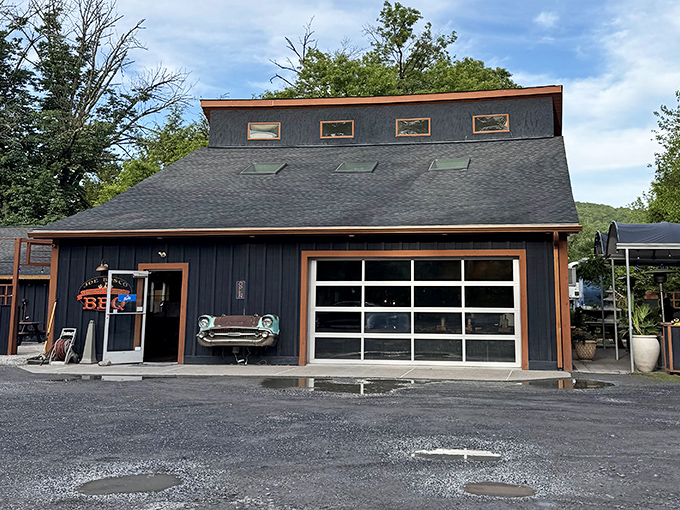 This modern smokehouse sits pretty in the mountains, serving views with every smoky bite.