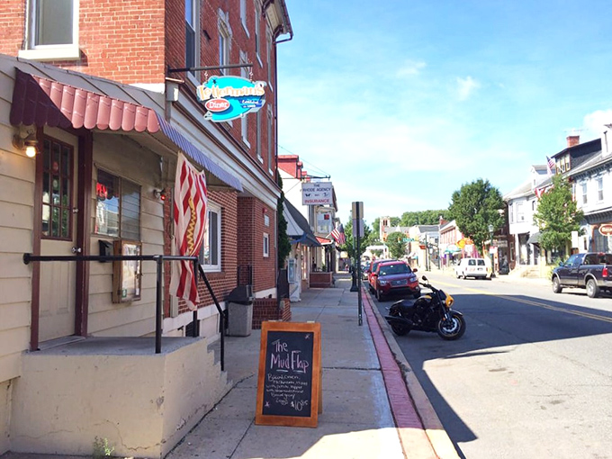 Main Street charm meets small-town hospitality in this brick-wrapped bundle of diner perfection and comfort.