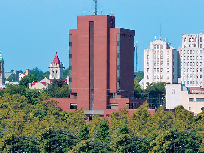 Mansfield's mix of old and new creates a skyline that tells stories of reinvention.