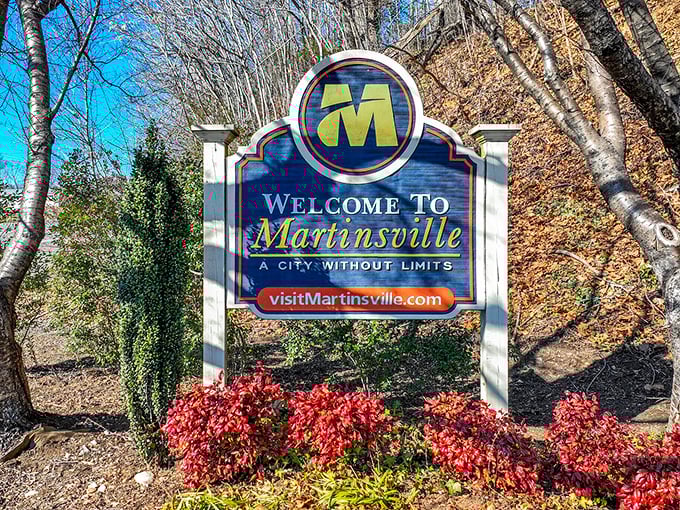 Martinsville's welcome sign boldly proclaims it "A City Without Limits"&mdash;though your retirement budget will appreciate its very limited costs.