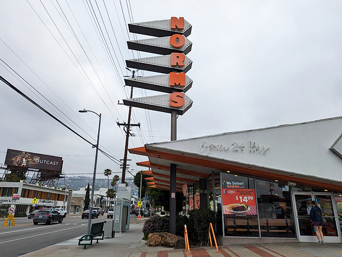 That distinctive roofline has been a 24-hour beacon for breakfast lovers since your parents were dating.