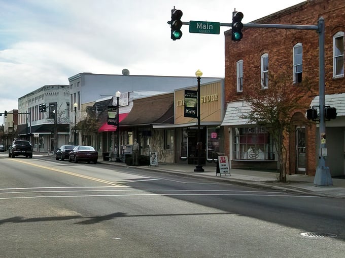 Downtown Perry's Main Street offers a nostalgic glimpse into Florida's past without the tourist-trap prices.