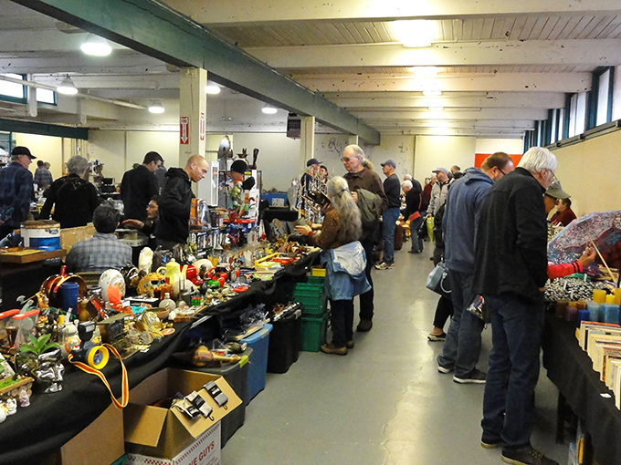 Organized chaos at its finest &ndash; where one person's clutter becomes another's prized possession in this treasure-filled warehouse.