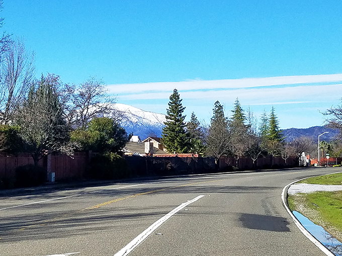 Redding's mountain backdrop provides postcard views that cost nothing extra with your morning coffee ritual.