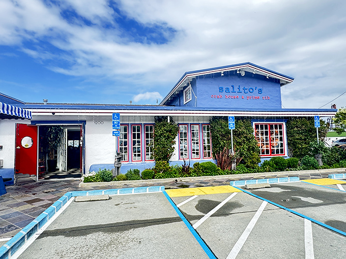 Sausalito charm meets serious crab expertise in this blue-and-white beacon of Bay Area seafood excellence.