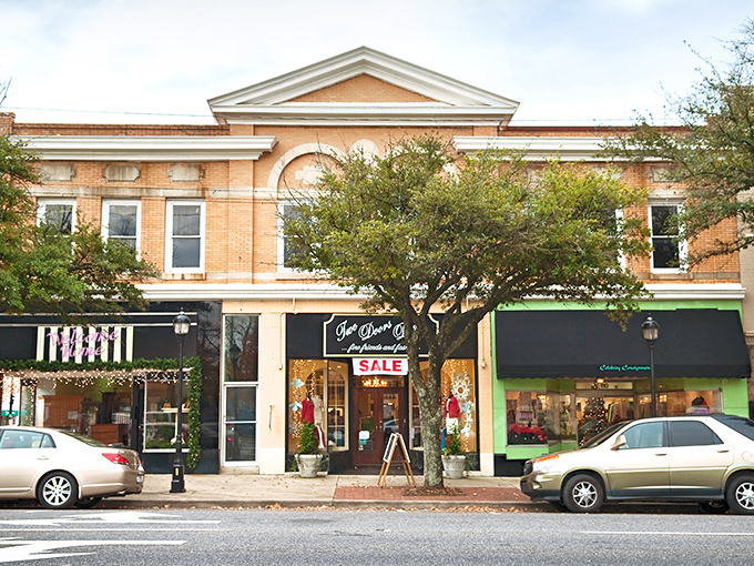 Shelby's industrial heritage buildings now house modern conveniences at yesterday's affordable prices.