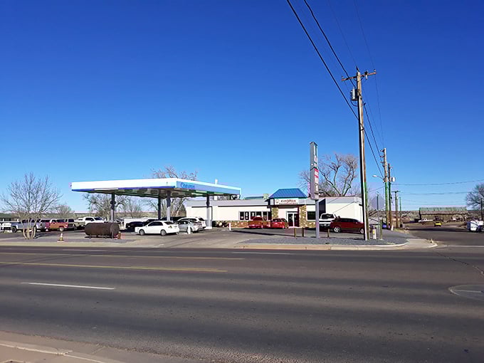 Snowflake's main street offers small-town charm with mountain-cooled temperatures year-round.