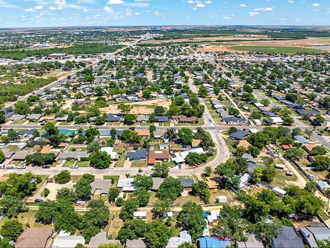 Snyder's main thoroughfare demonstrates how a town can maintain its character while embracing practical progress.