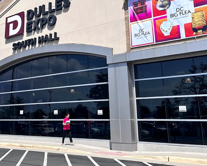 Modern warehouse space hosts epic flea market events that attract vendors from across the country.