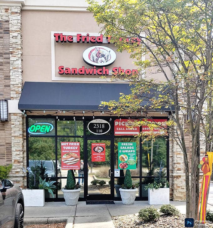 The Fried Turkey Sandwich Shop's name tells you everything: they do one thing absolutely perfectly.