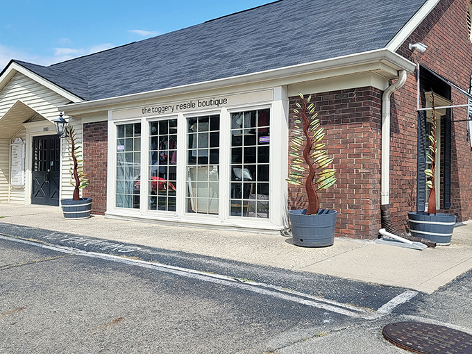 The boutique-style storefront fits perfectly in artsy Broad Ripple &ndash; upscale meets affordable in this charming resale gem.