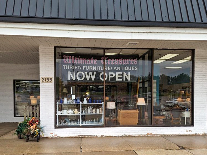 "Ultimate Treasures" isn't just a name - it's a promise this storefront clearly intends to keep.