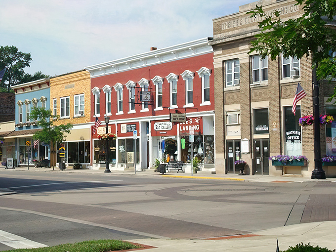 This classic main street architecture makes every casual stroll feel like a history lesson.