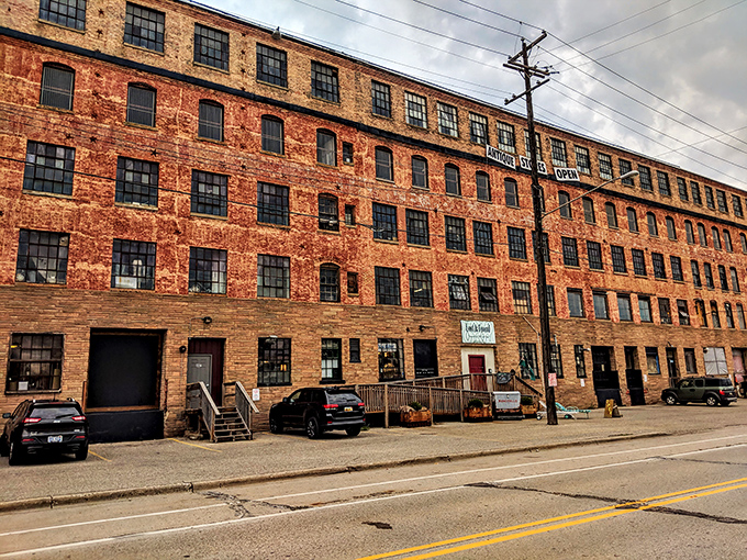 This massive brick warehouse holds more vintage treasures than you could explore completely.