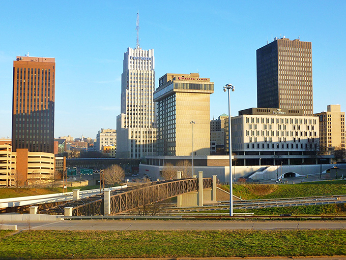 Downtown Akron offers urban amenities without the urban price tag. Where Social Security checks don't bounce—they soar.