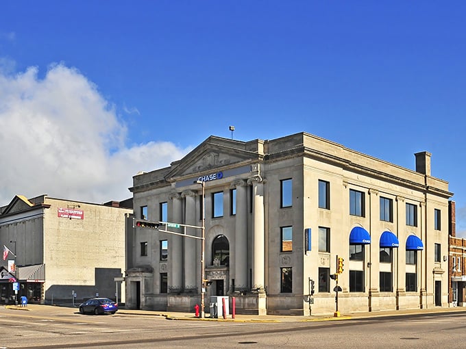 Antigo&rsquo;s stately architecture stands proud at the corner, a reminder that history and affordability go hand in hand.