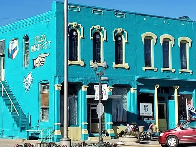 Historic buildings with personality make the perfect backdrop for discovering yesterday's forgotten treasures today.