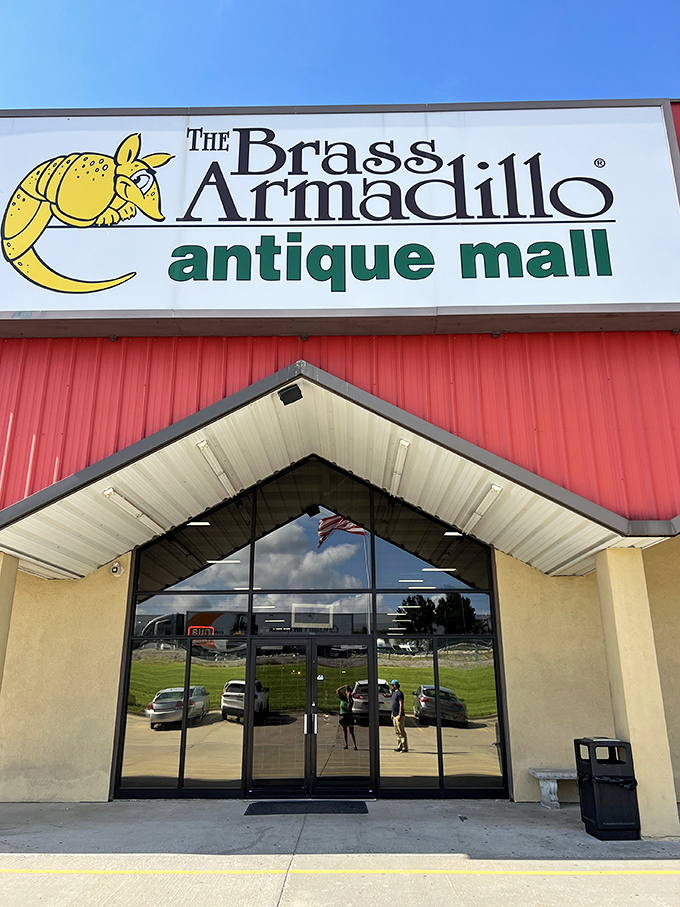 When the entrance looks this welcoming, you know the owners understand that shopping should be pure joy.