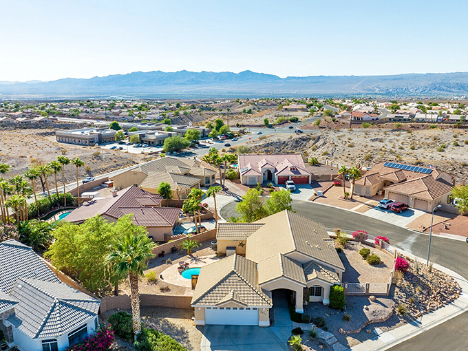 River living meets desert affordability - Bullhead City's neighborhoods stretch along the water like a budget-friendly vacation that never ends.