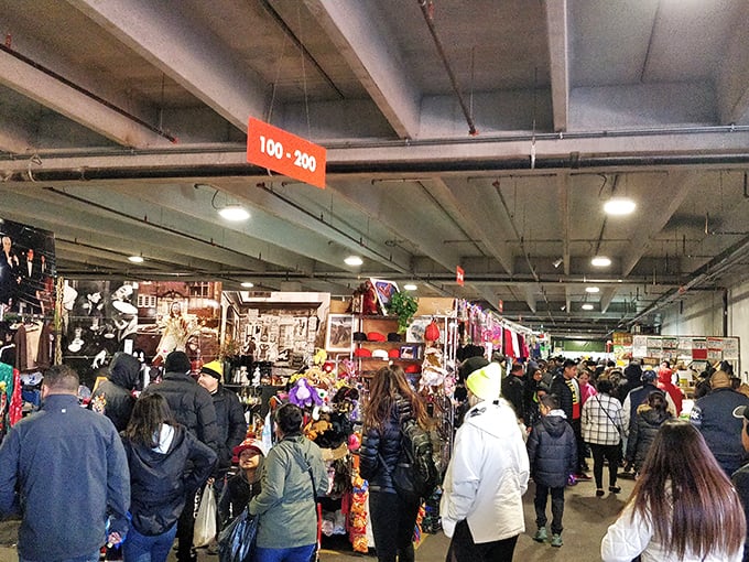 Inside Buyers Flea Market, organized chaos creates the perfect environment for discovering your next favorite vintage treasure.