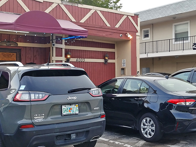 When the parking lot's fuller than a tackle box, you know Catfish Dewey's is doing something absolutely right.