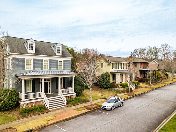From above, Clemson spreads like a well-planned dream, where education and community grow together naturally.
