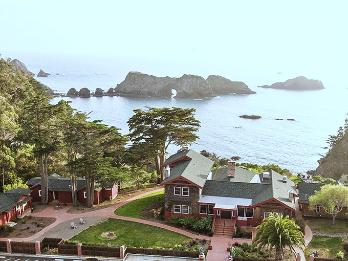These dramatic sea stacks and crashing waves remind you why this stretch of coast is legendary.