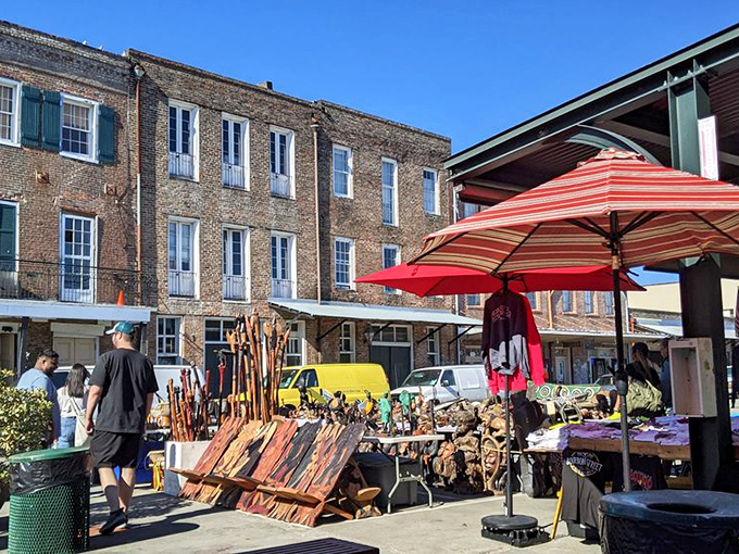 Brick buildings and outdoor displays blend centuries of history with today's best treasure hunting opportunities.