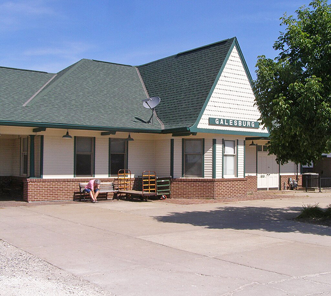 This museum sign points to cultural treasures, while around the corner, treasure-priced meals await the budget-conscious traveler.
