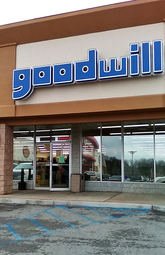 This familiar storefront promises reliable treasures and that satisfying thrill of discovering unexpected gems inside waiting.