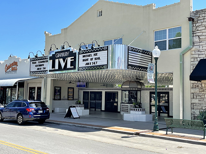 This vintage storefront collection proves that good neighbors and great architecture never go out of style.