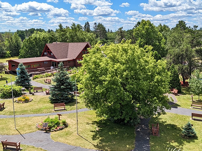 A rustic lodge nestled among towering pines &ndash; Hayward's version of a five-star resort comes with fresh air included.