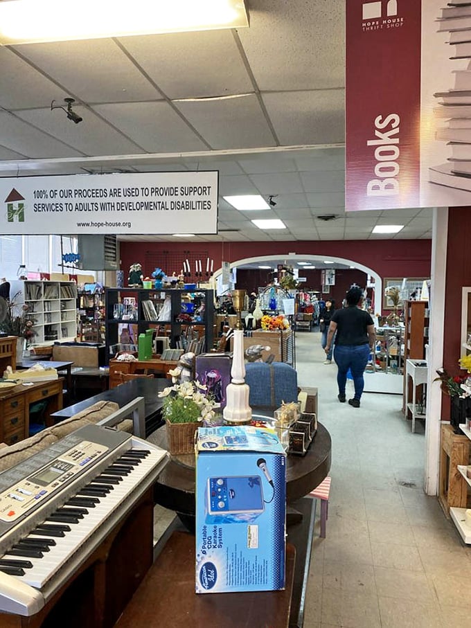 Step inside where every purchase supports a worthy cause, making your bargain hunting feel even more rewarding.