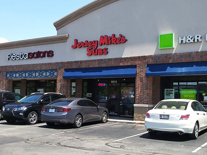 Behind these ordinary glass doors lies extraordinary sub magic that transports you straight to the Jersey Shore.